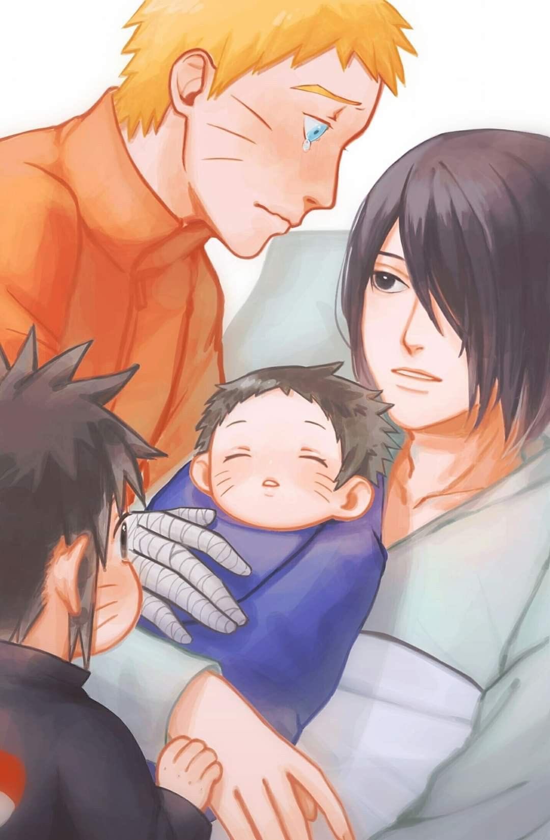 Naruto And Sasuke As Babies