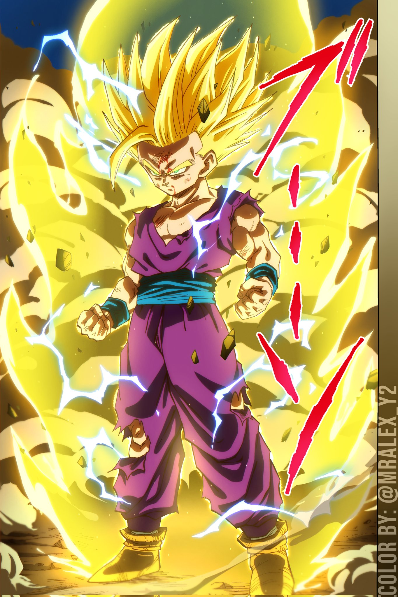 Kid Gohan Super Saiyan 5 Dragon Ball Super: Super Hero Blood Of