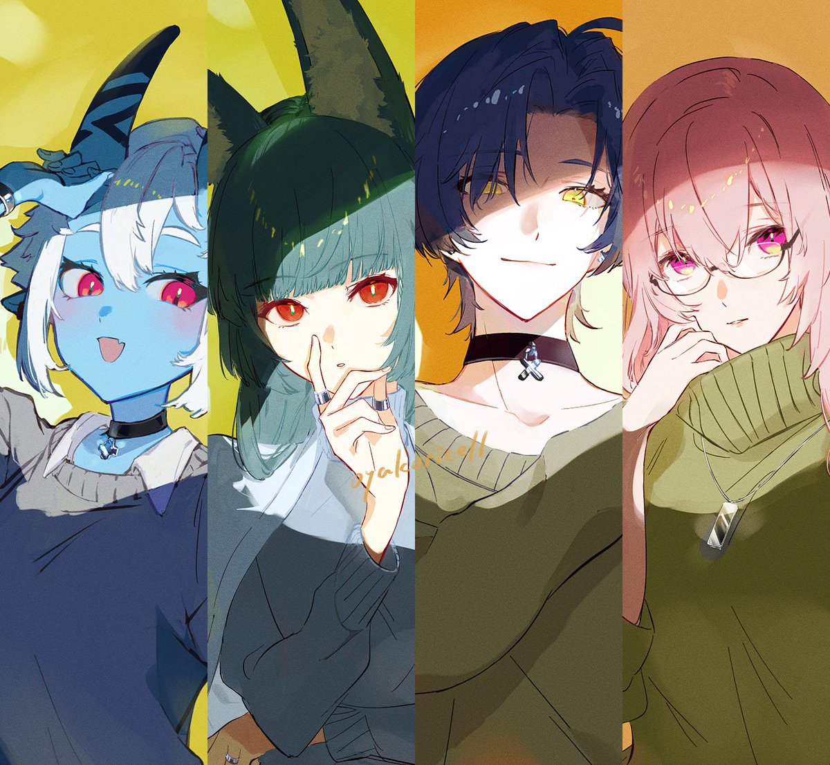 「六課 #zzzero 」|りせる🌿ricellのイラスト