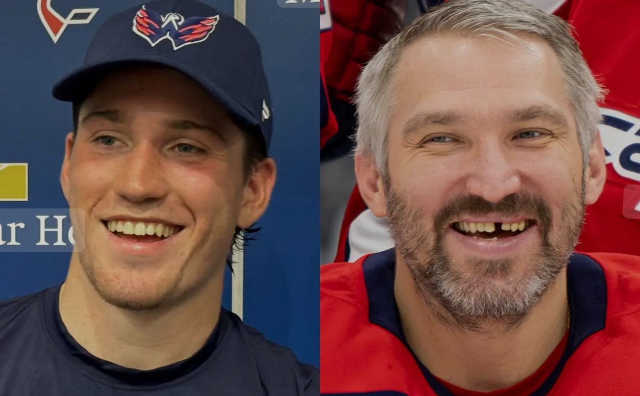 Alex Ovechkin Teeth Alex Ovechkin's First NHL Jersey Sold For
