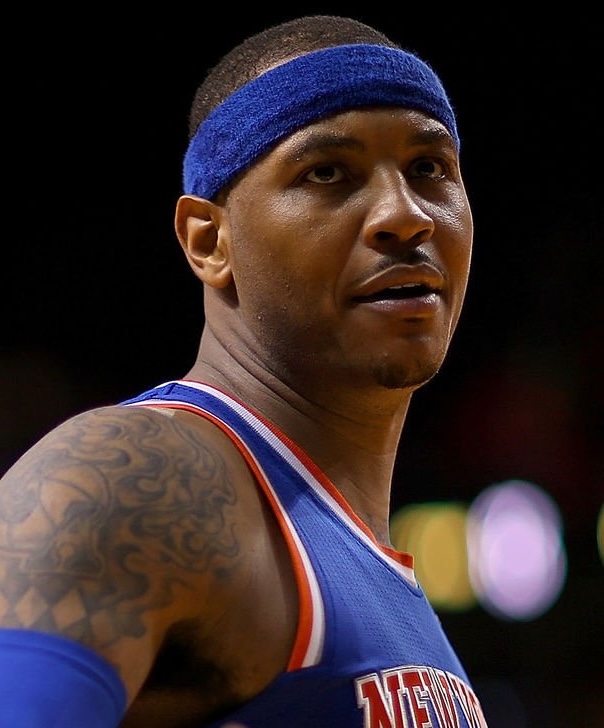 Carmelo Anthony Tattoos Wb