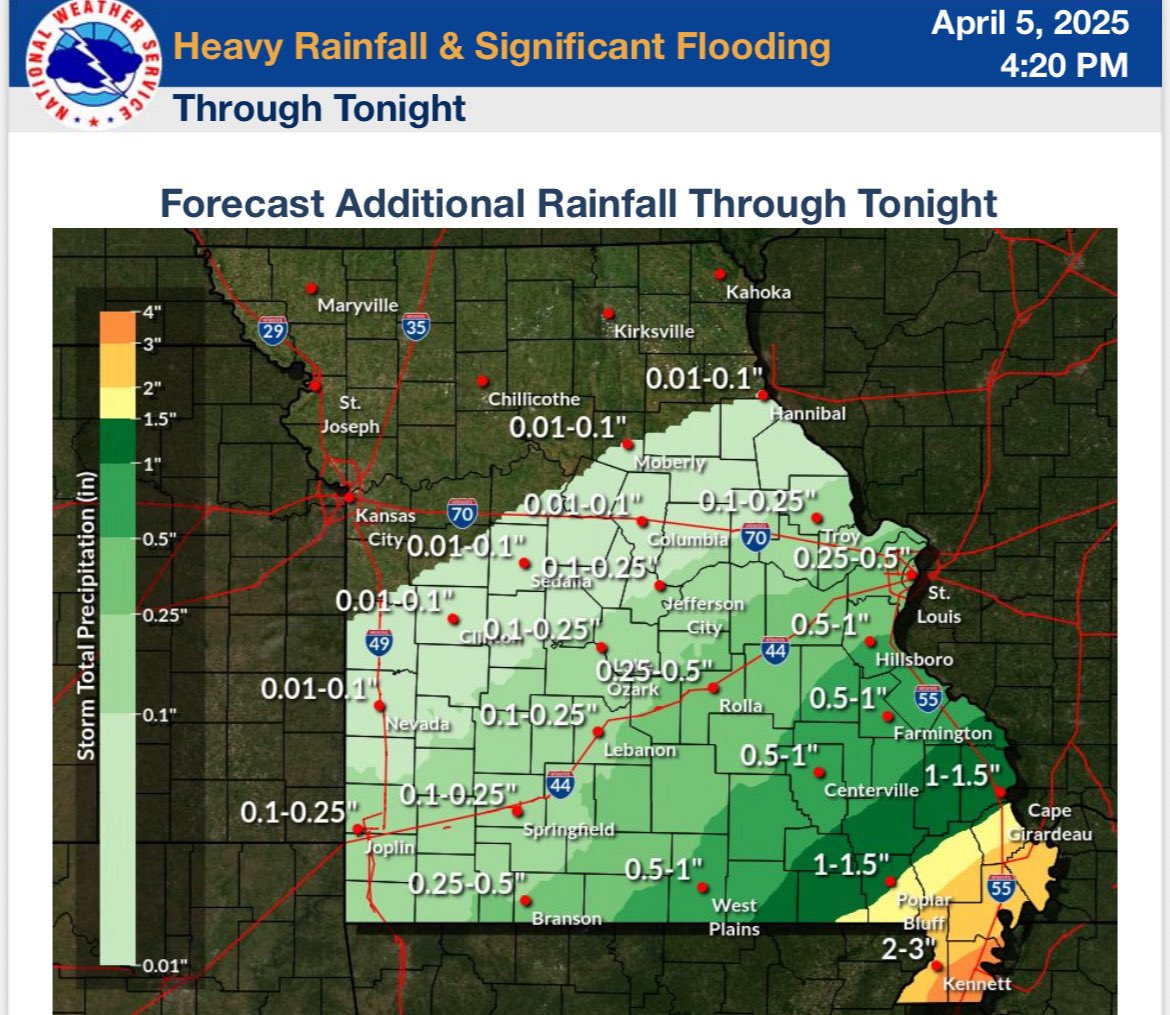 Flood Zones In Missouri