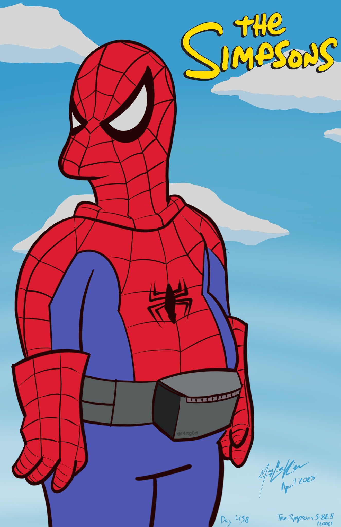 Spider Man The Simpsons
