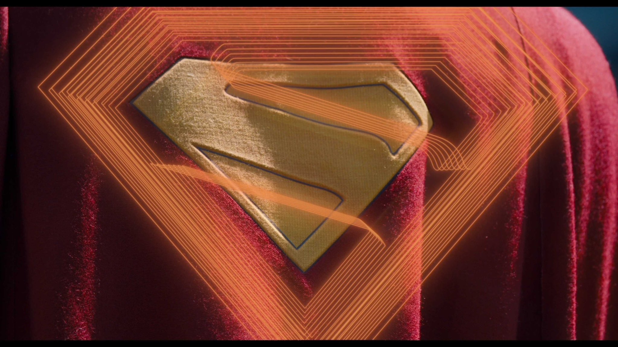 Orange Superman Logo