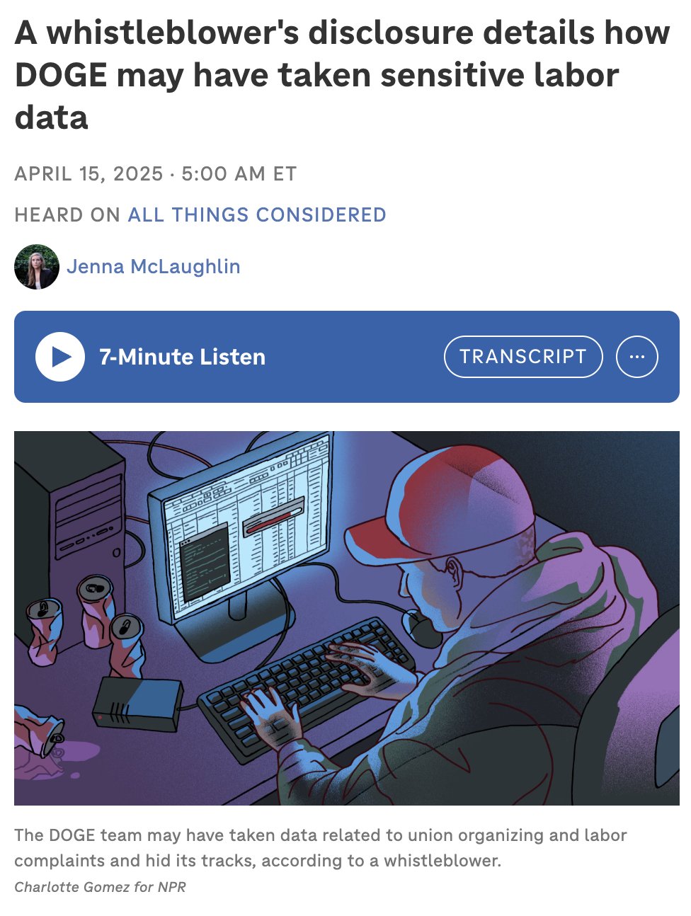 Doge Windows 7 Recording Reveals SSA Head Dudek's Thoughts On DOGE,