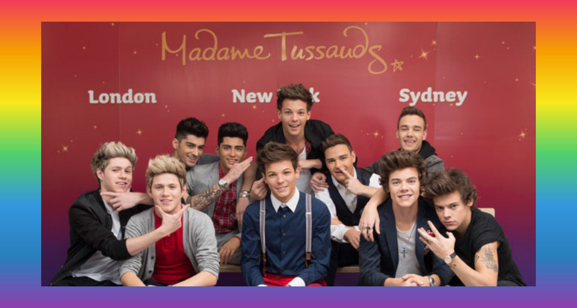 One Direction Wax Figures One Direction: Madame Tussauds Wax Figure