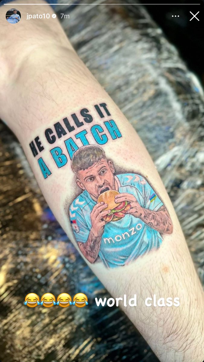 Jamie Paterson Tattoos