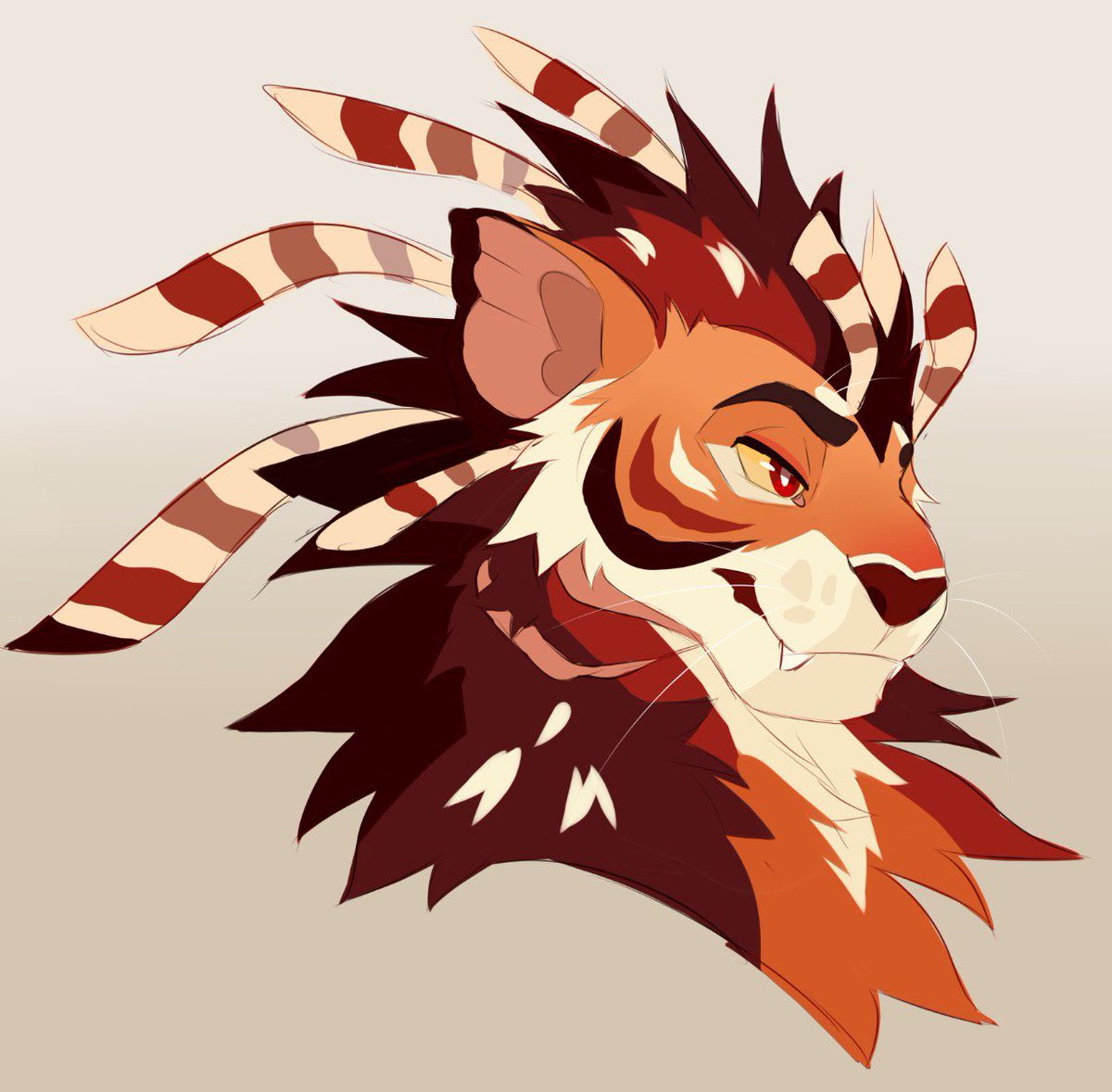 「Lion-fish Lion design! 」|SleepyKaijuのイラスト