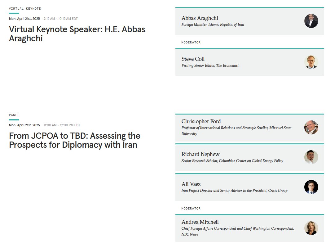 Iranian FM Abbas Araghchi to Keynote Carnegie Nuclear Conference Amid ...