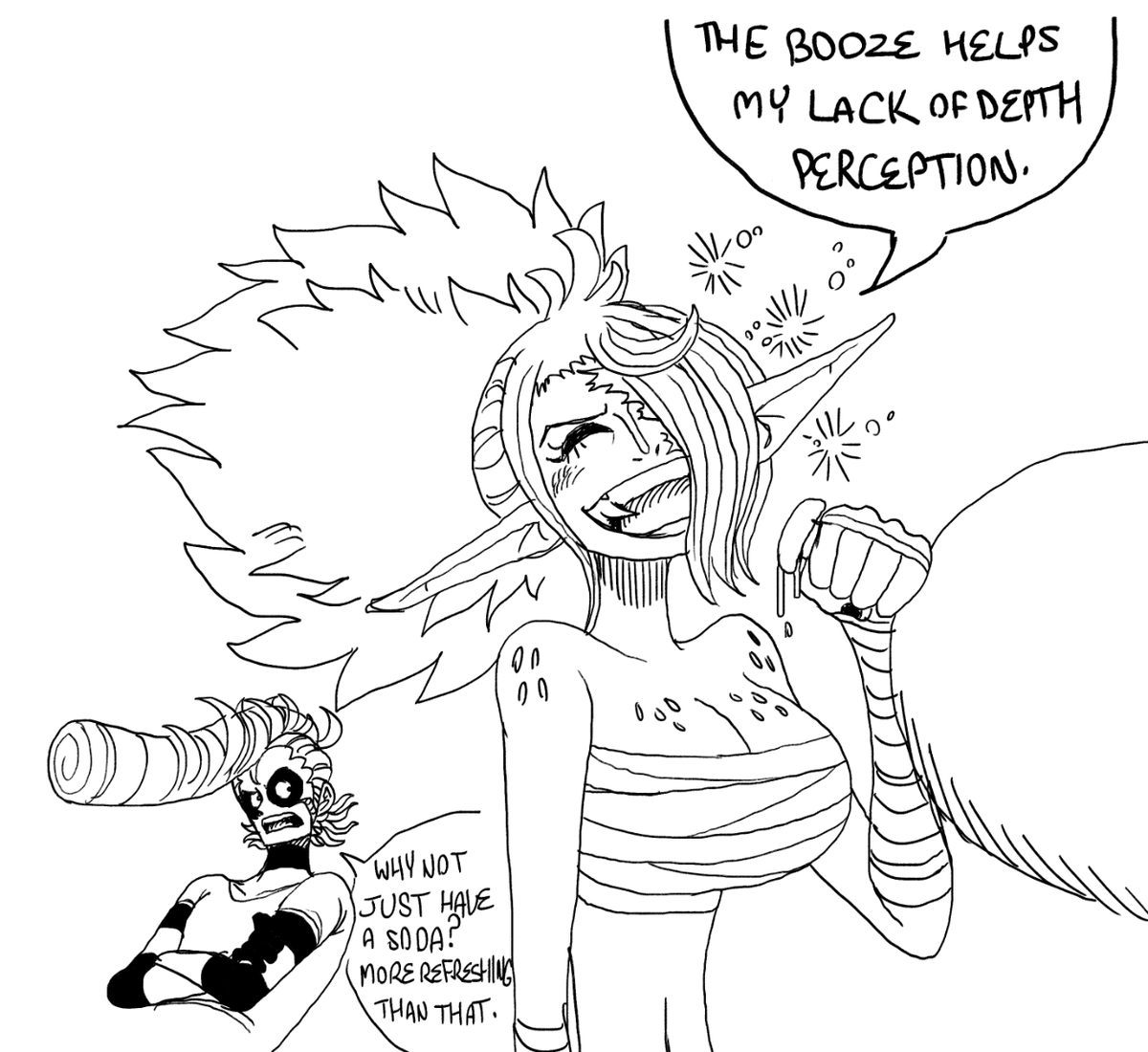 「I missed drawing my OC's. 」OmegaKevin🆖の漫画