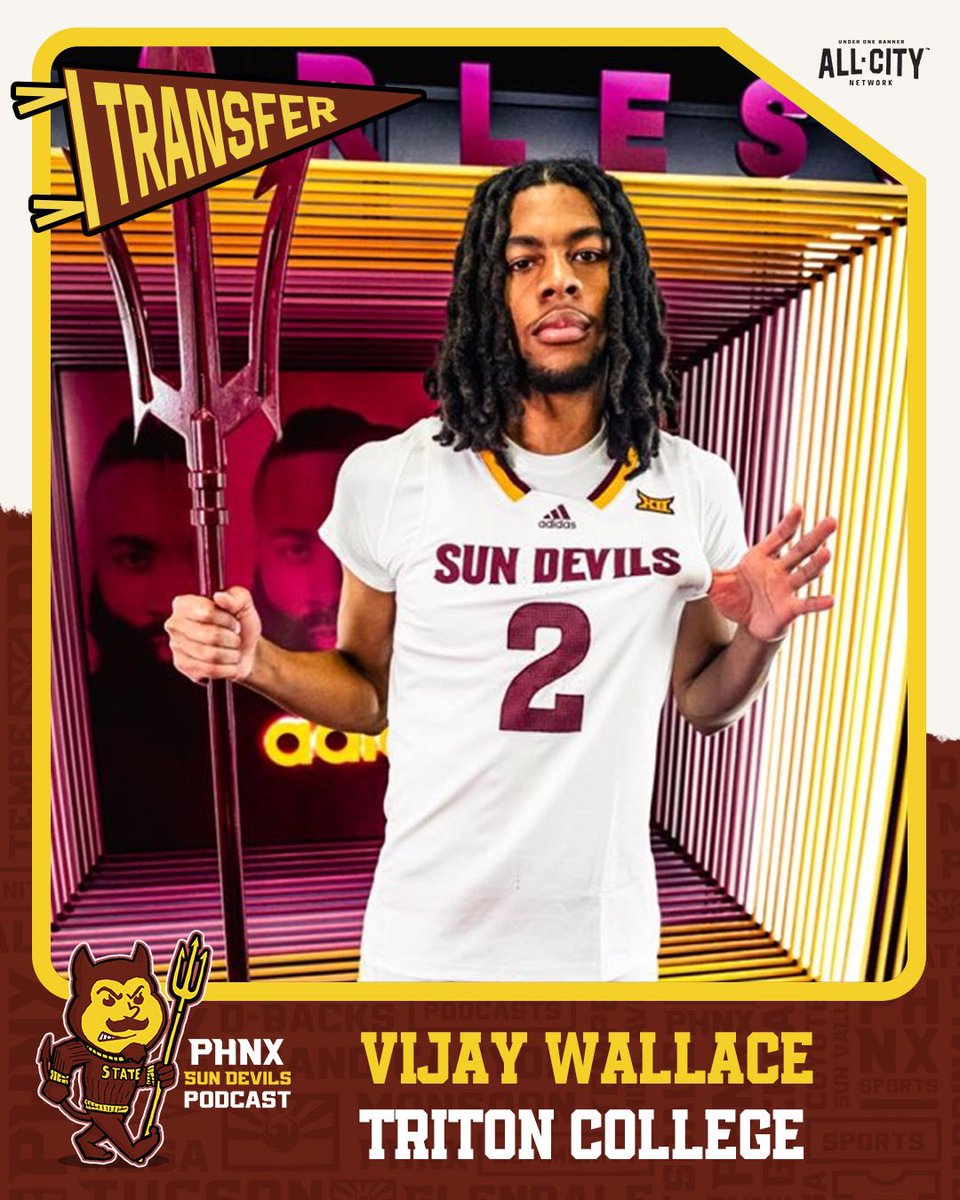 Arizona State lands Triton College transfer Vijay Wallace. The new Sun ...