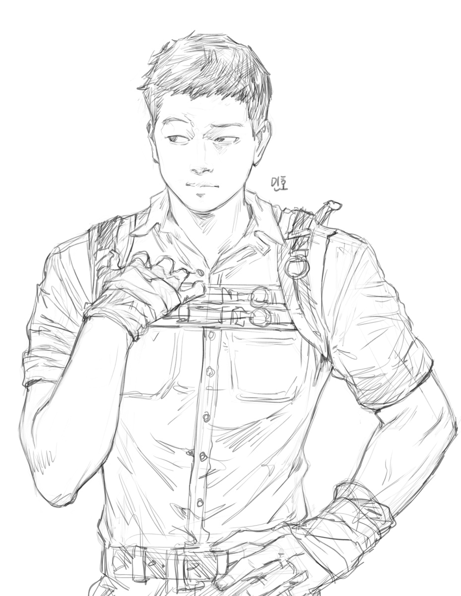 「메이즈러너 민호 」P / Brush onの漫画