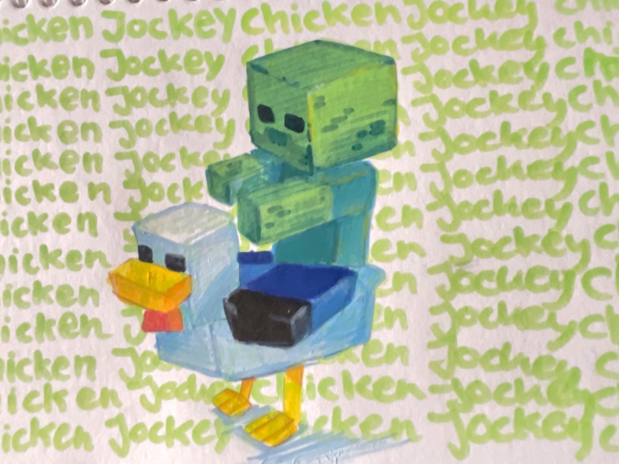 Jockey Minecraft Wallpaper Chicken Jockey'? The Viral Moment Causing