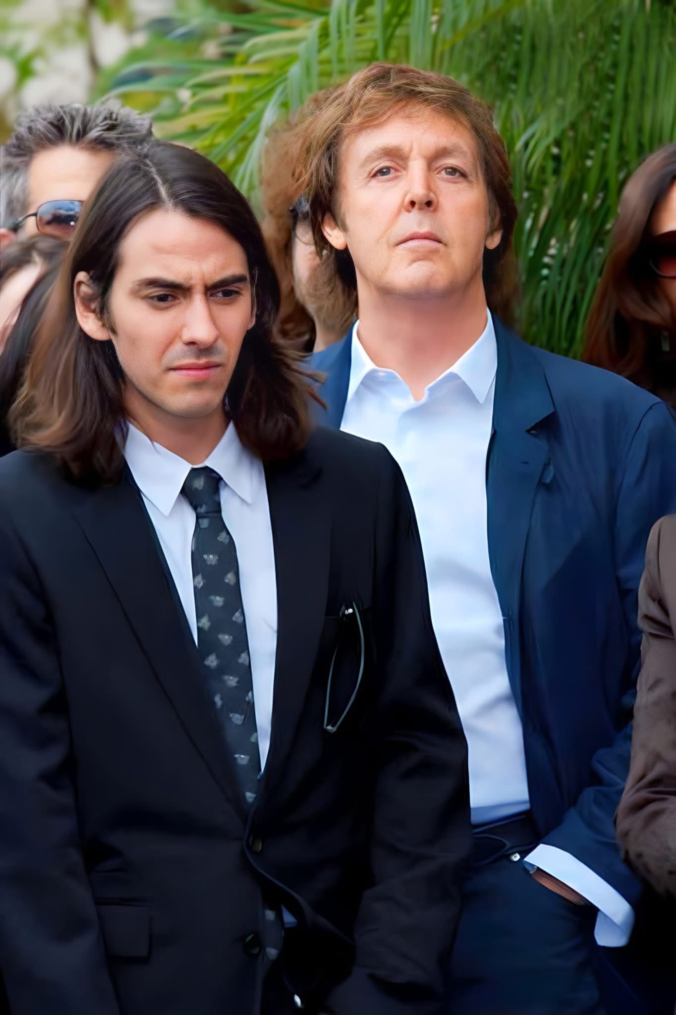 Dhani Harrison Paul Mccartney Paul McCartney And George Harrison's
