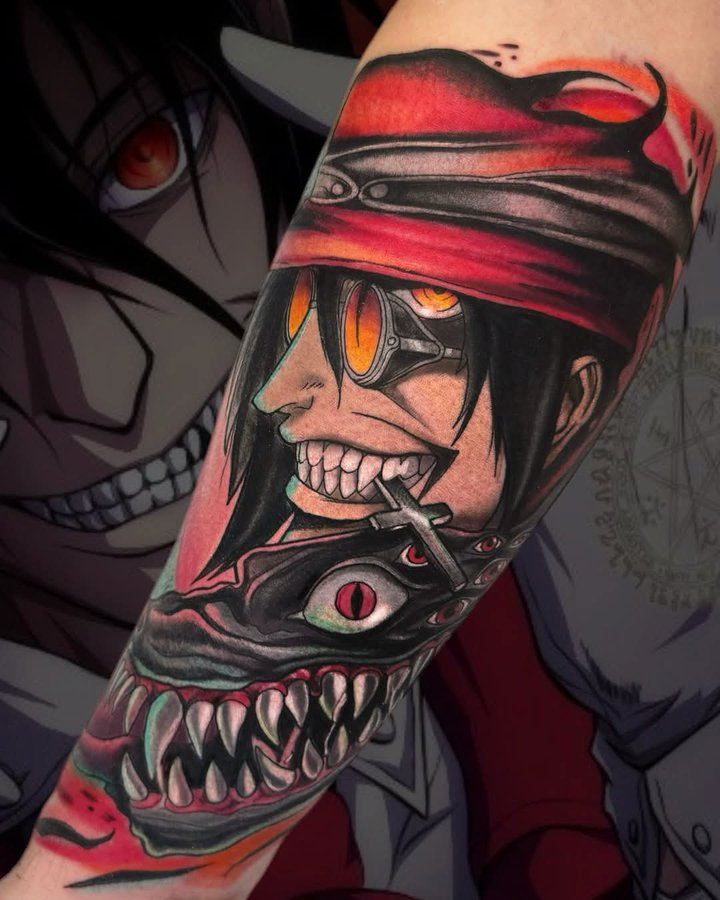 Hellsing ultimate tattoo - Bronctattooaus.com