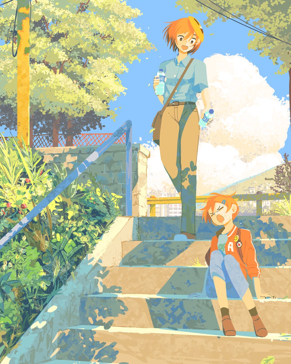 「i do comic style and colored sometimes #PortfolioDay 」bluuの漫画