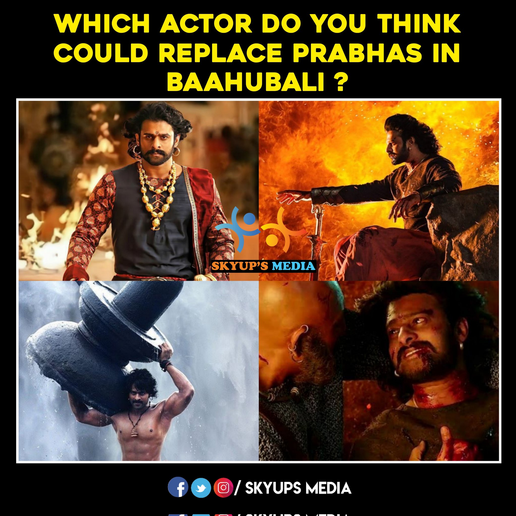Imagens De Prabhas Em Bahubali Prabhas (@actorprabhas) • Instagram