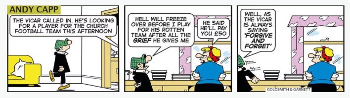 Andy Capp Quotes Rain Strips Cut Out Stock Images & Pictures Alamy