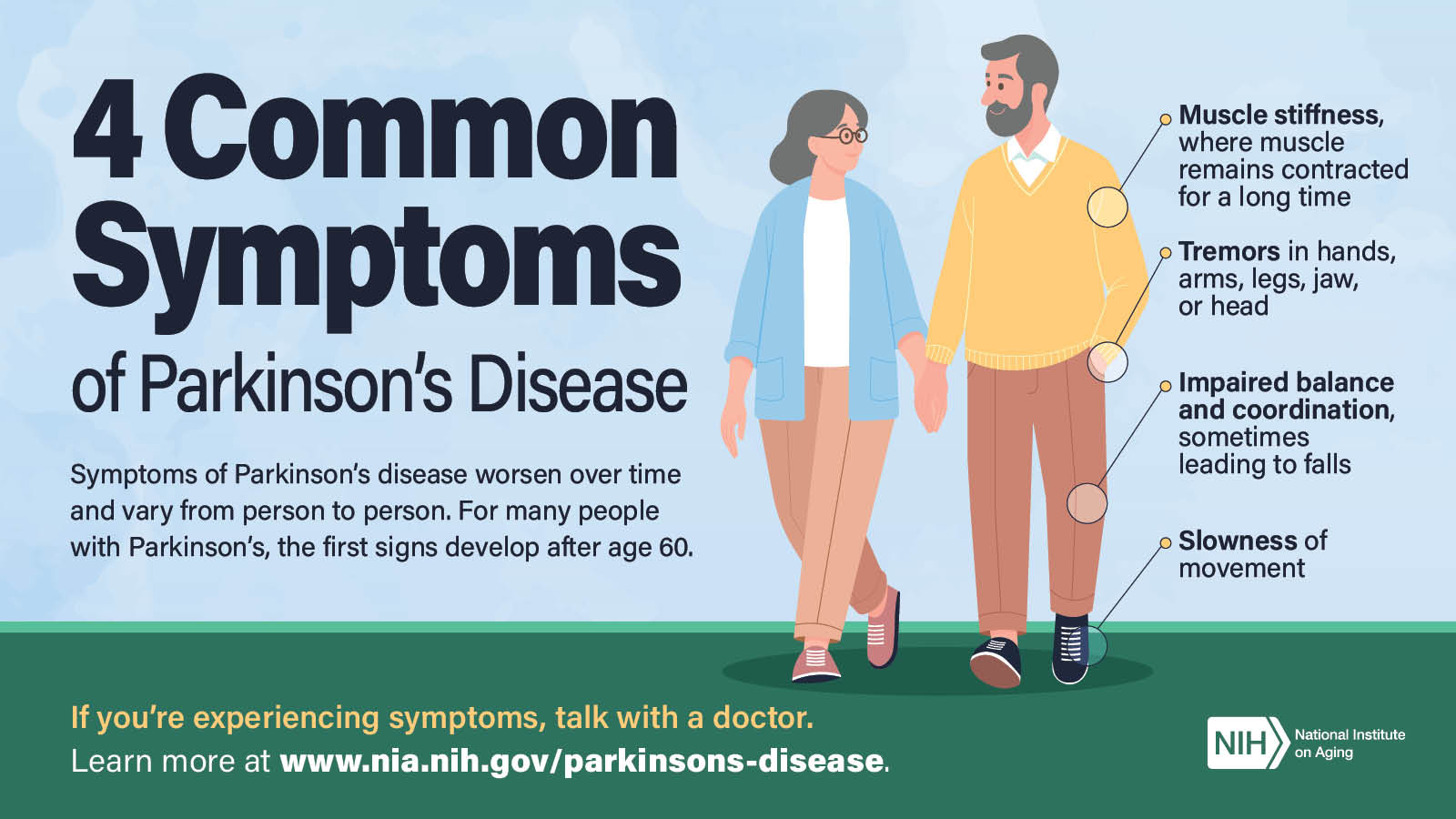 Illustration About Parkinsons Disease Symptoms And Sign