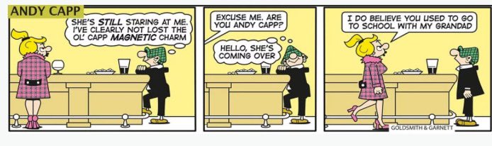 Andy Capp Quotes Rain Strips Cut Out Stock Images & Pictures Alamy