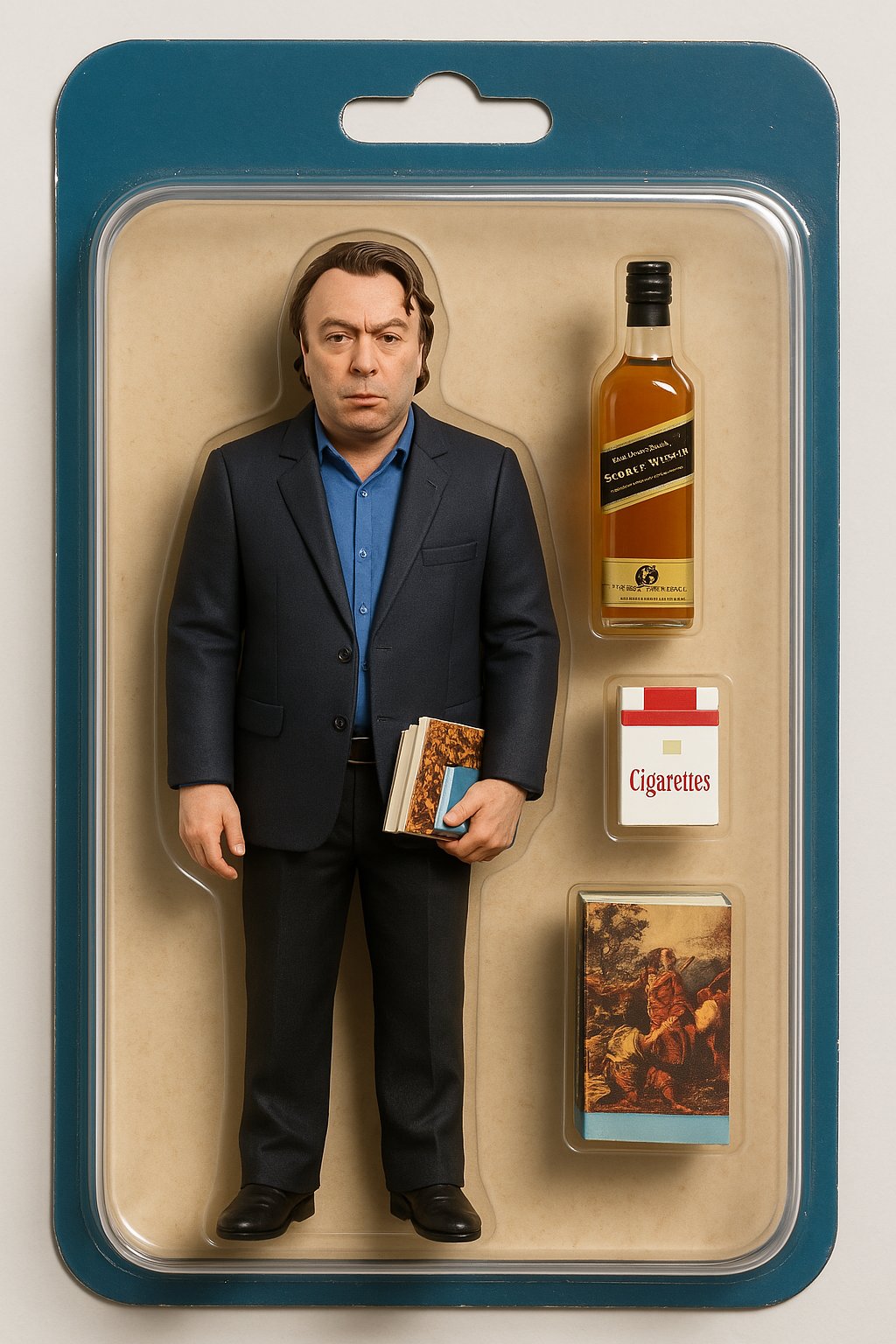 Christopher Hitchens Drinking Christopher Hitchens, Militant Pundit,