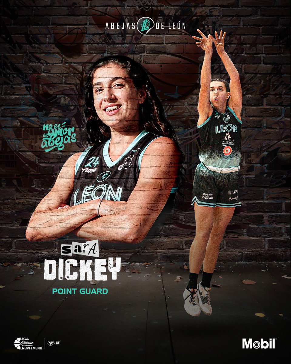 🇲🇽 SARA DICKEY, ALISIA JENKINS Y JAIME NARED, NUEVAS CONFIRMACIONES PARA ABEJAS, ADELITAS Y ...