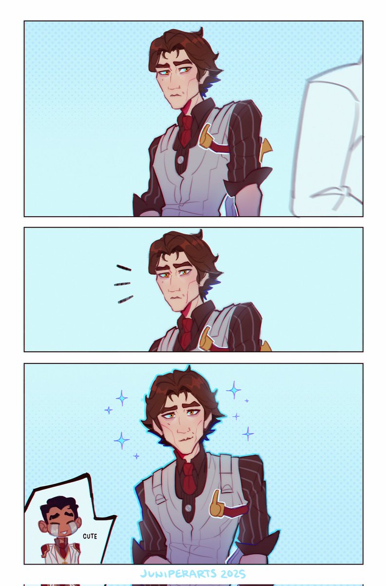 「Post canon touch ️ Pt 1 #jayvik #arcane 」juniperarts 🌷の漫画