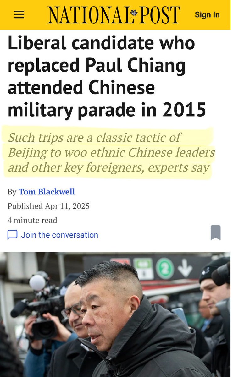 Mark Carney's Candidate Peter Yuen Attended CCP Military Parade in ...