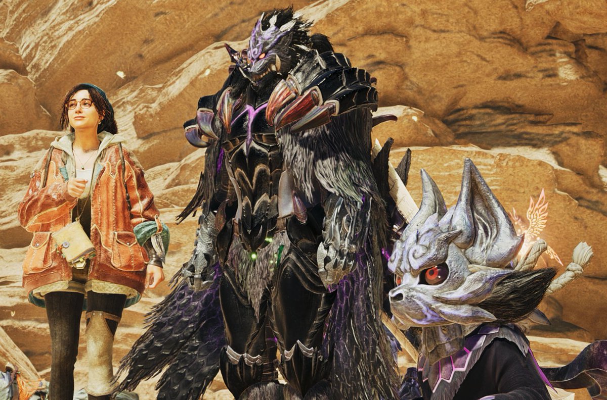Finally, my MH:Wilds character looks like Guts Berserk Armor.