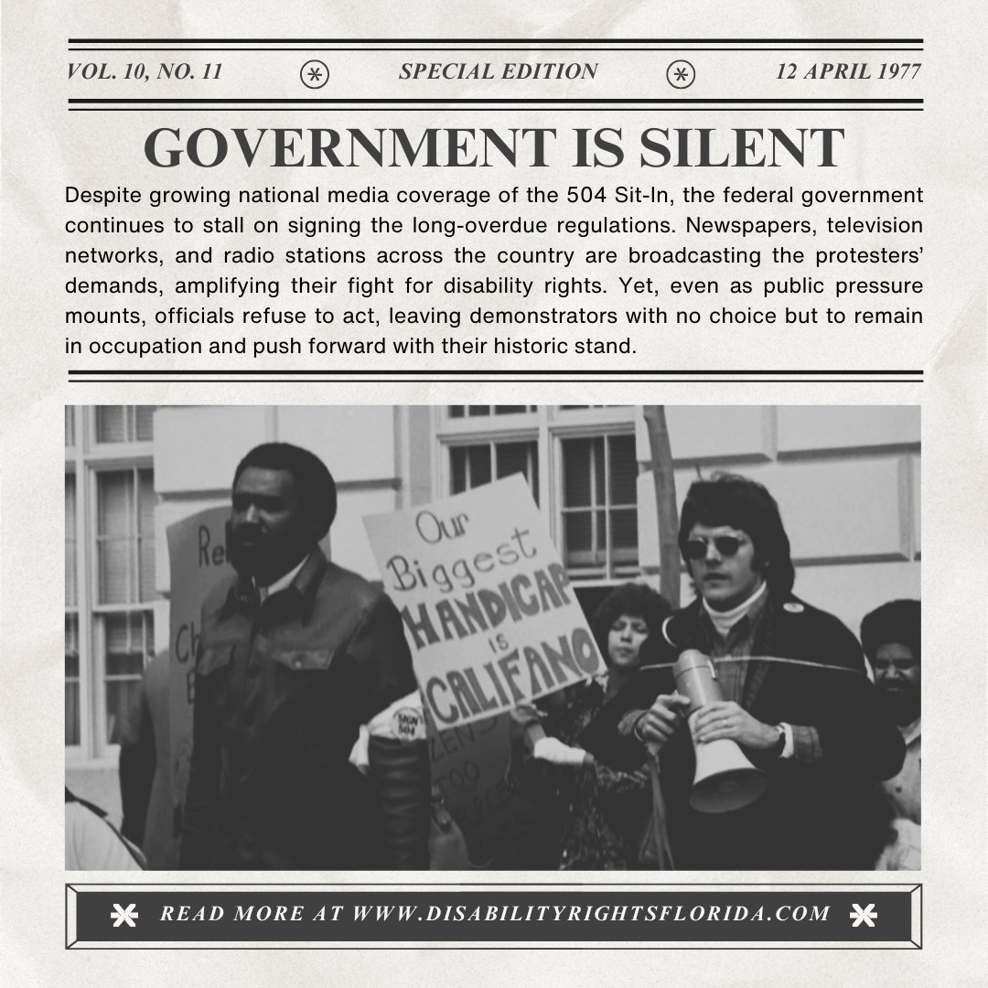 Disability Rights Protest 1977