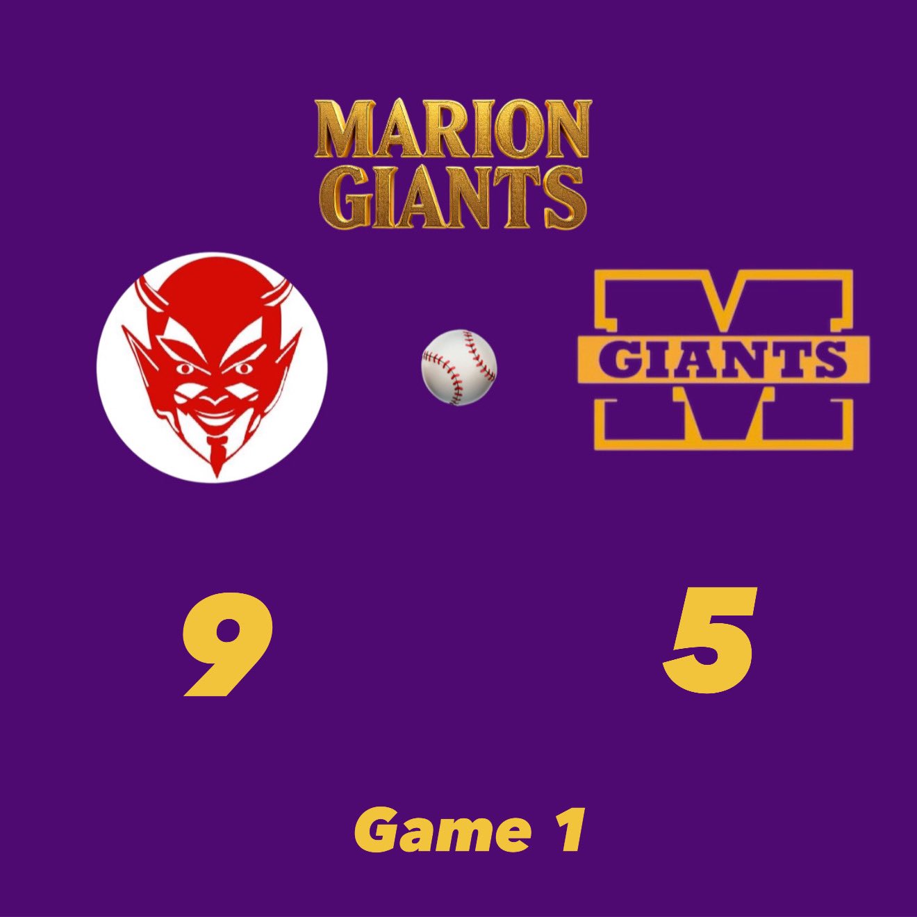 Marion Giants Logo