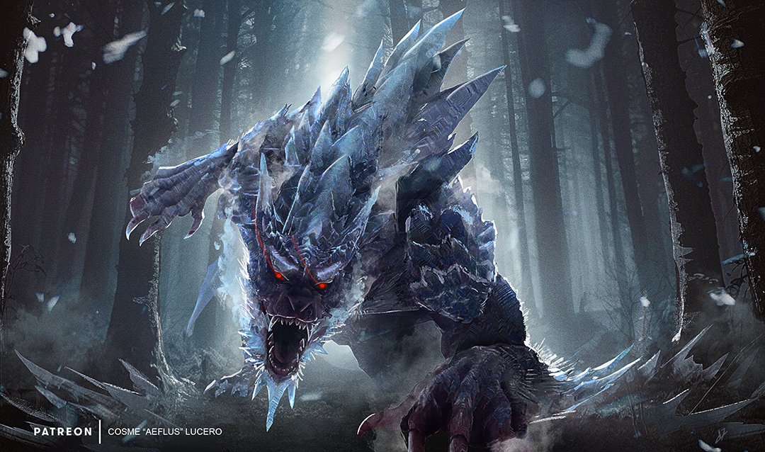 「Some MH paintings from my vault.#mhart #」| Aeflus のイラスト