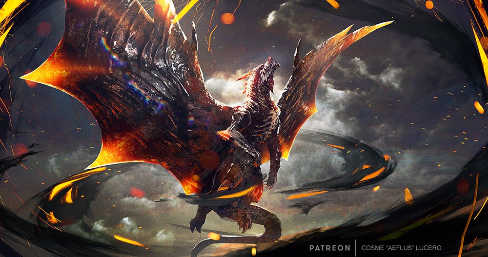 「Some MH paintings from my vault.#mhart #」| Aeflus のイラスト