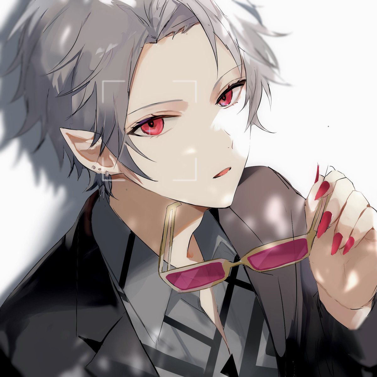 葛葉(にじさんじゲーマーズ) 「Haru no yokan #KuzuArt 撮影シーンのmvよかった…」|ツナ🍙のイラスト