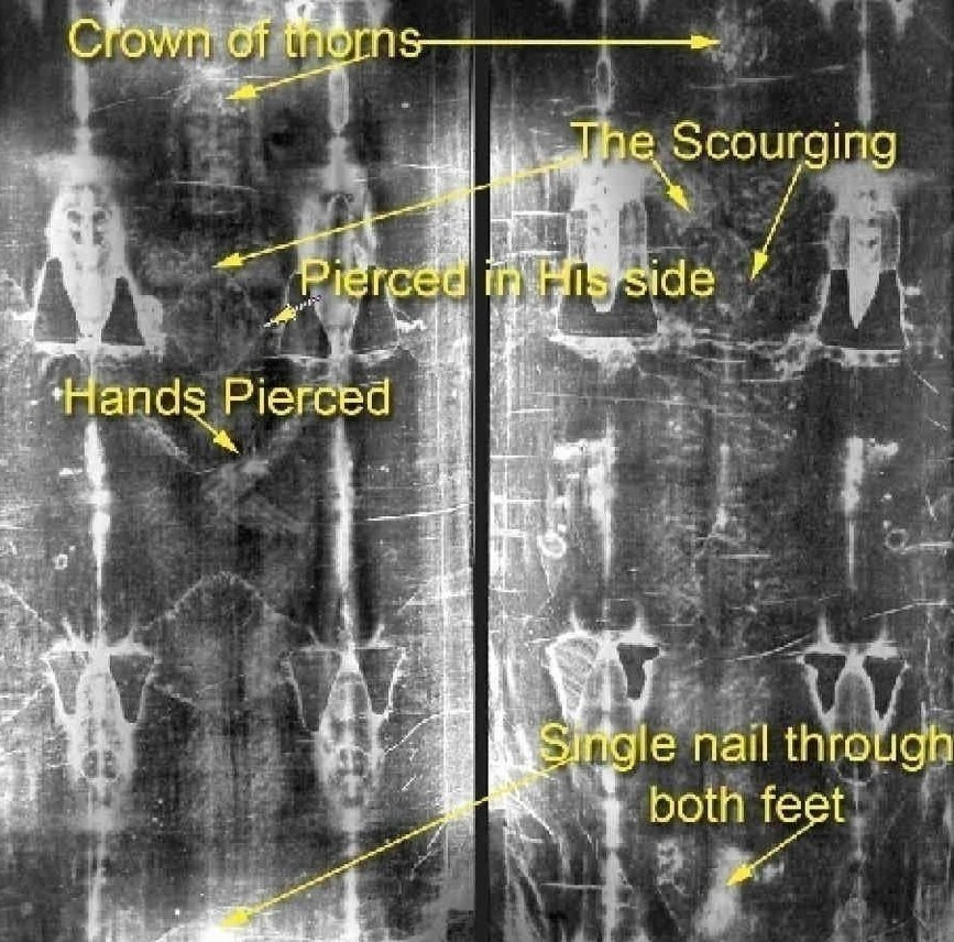 Thread By @trad_west_ - The Holy Shroud of Turin may be the...