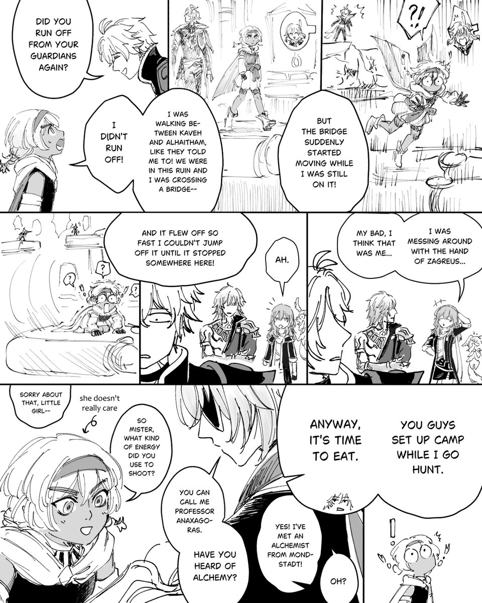 「I drew the 4-panel meme thing for fun while on commute lol 」4dangoの漫画