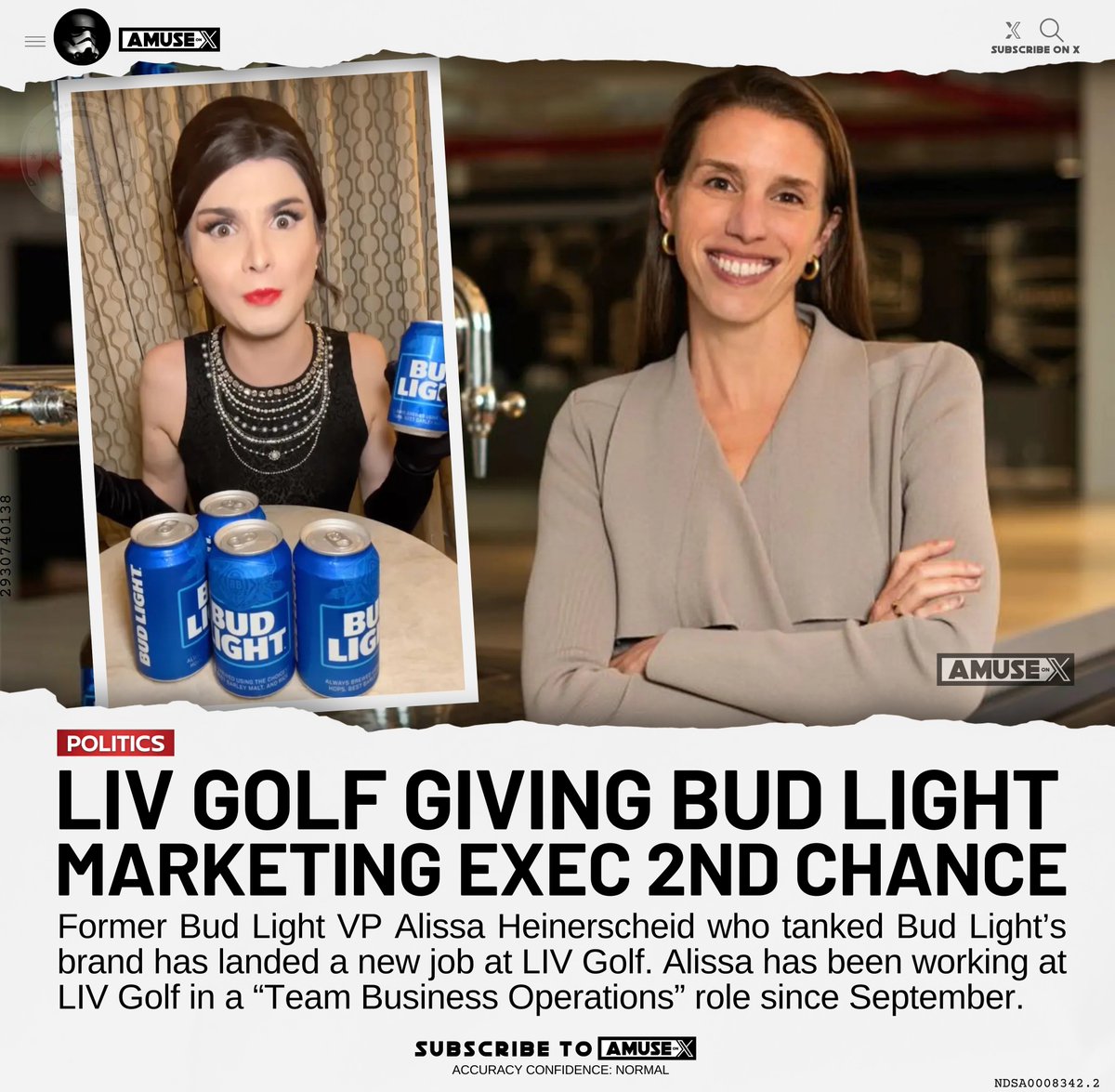 LIV Golf Hires Former Bud Light Exec Alissa Heinerscheid After $5 ...