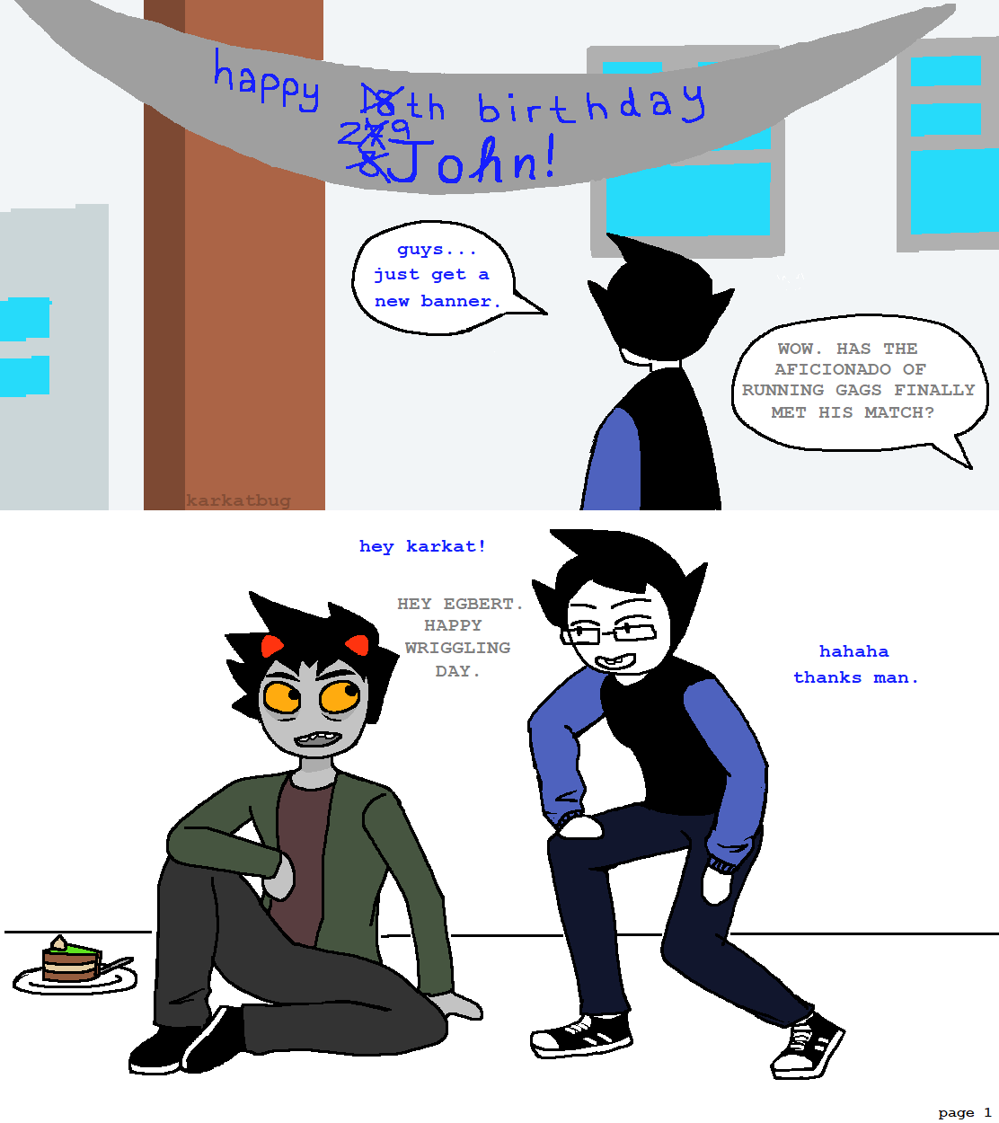 Feliz Cumpleaños Karkat Homestuck Homestuck Valentine | Homestuck,