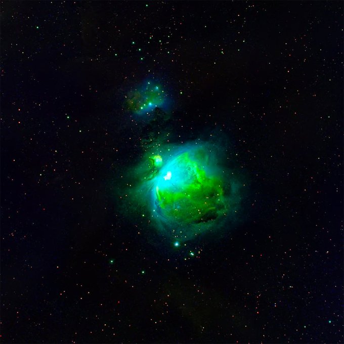Blue Green Nebula