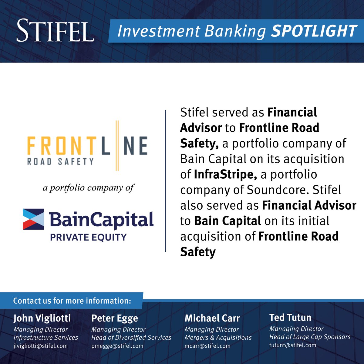 Stifel Investment Banking Logo Investment Bank Stifel Offers