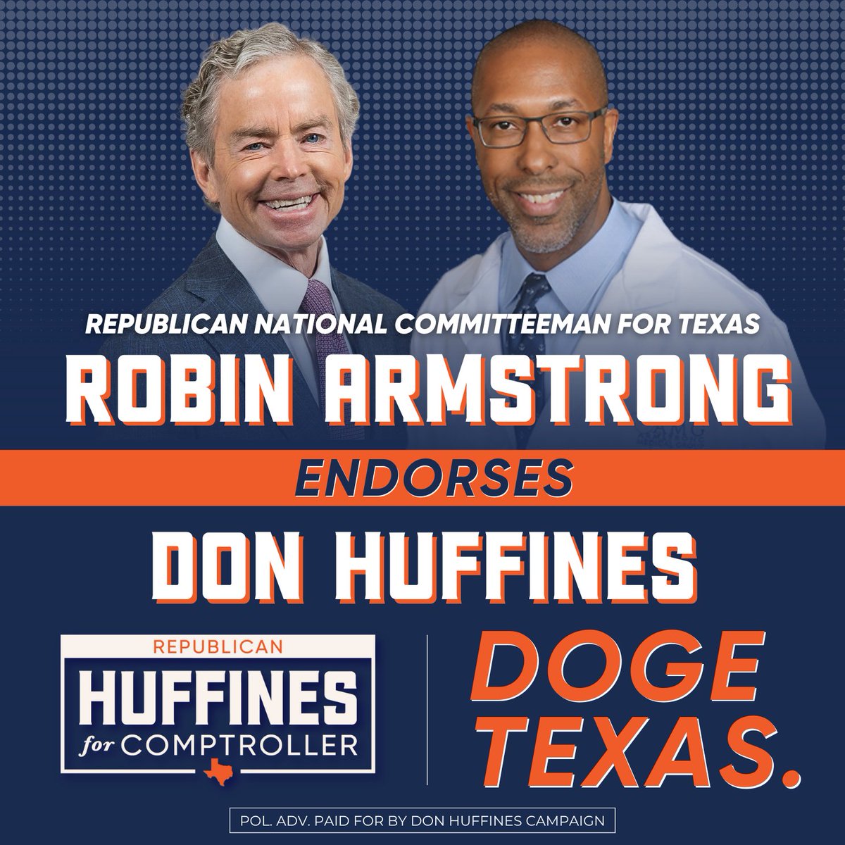 Don Huffines for Texas Comptroller