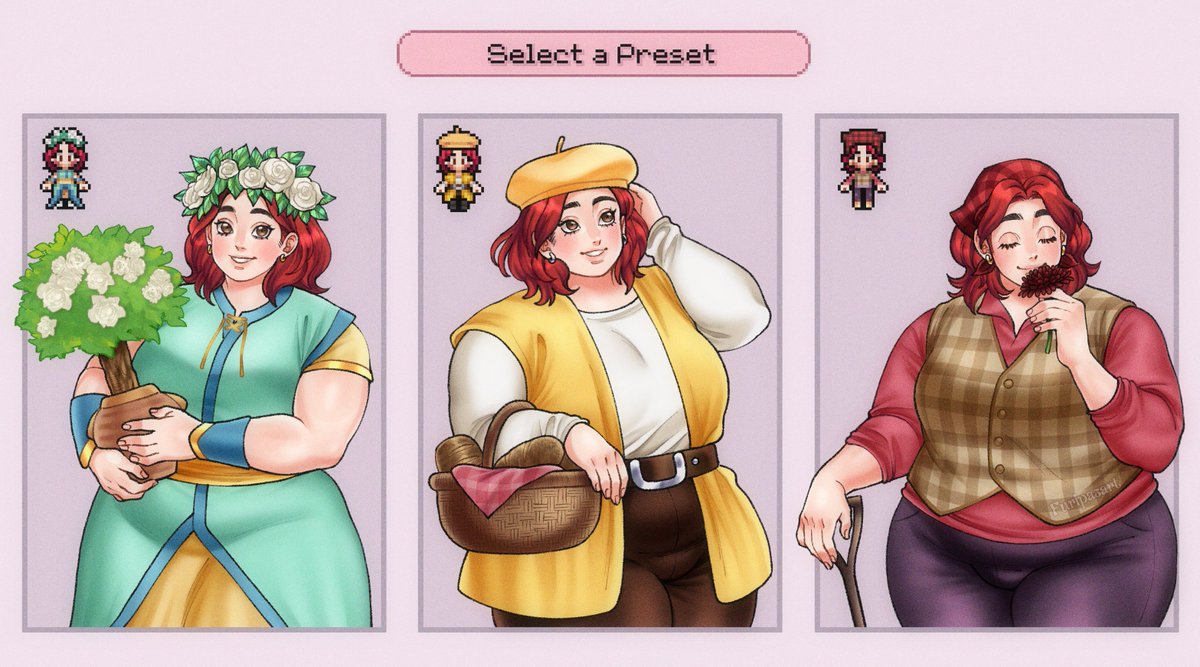 「My favorite outfits from Fields of Mistr」|𝗙𝘂𝗿𝗶𝗽𝗮𝘀𝗮𝗿𝘁🌙のイラスト