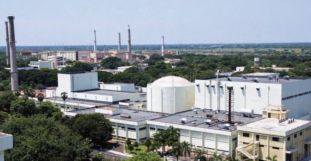 India’s 500 MW Prototype Fast Breeder Reactor (PFBR) at Kalpakkam ...
