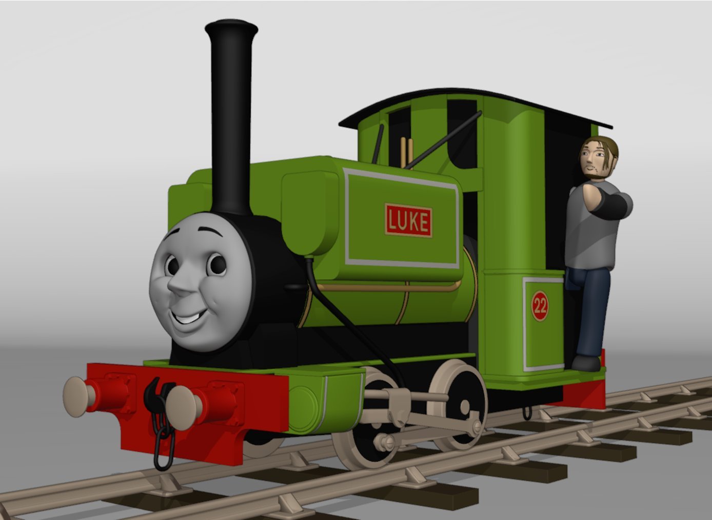 Luke The Green Engine Thomas & Friends (TV Series 1984–2021)