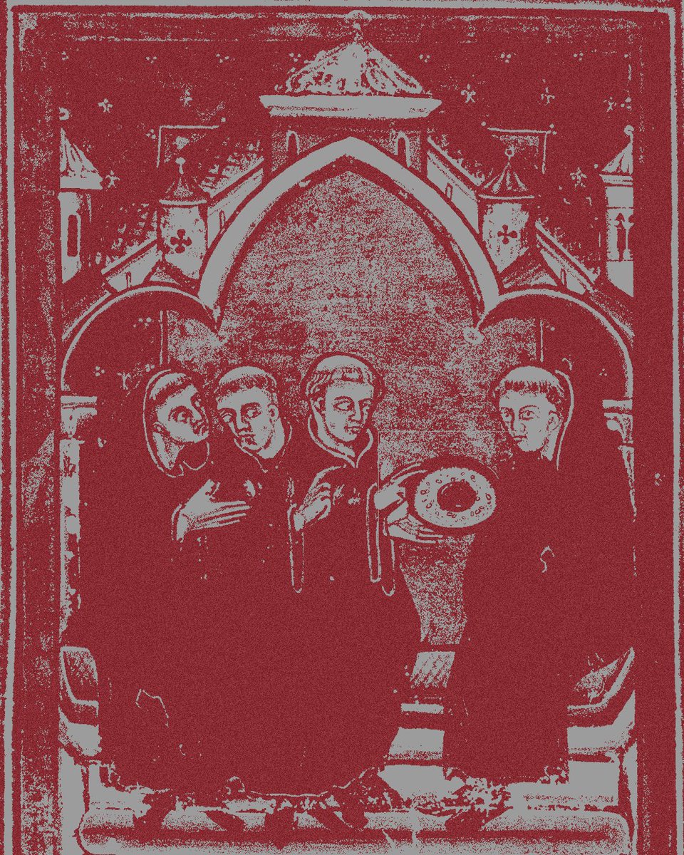 「breakfast monks concept merch for becau」|eli marigo 🌈のイラスト