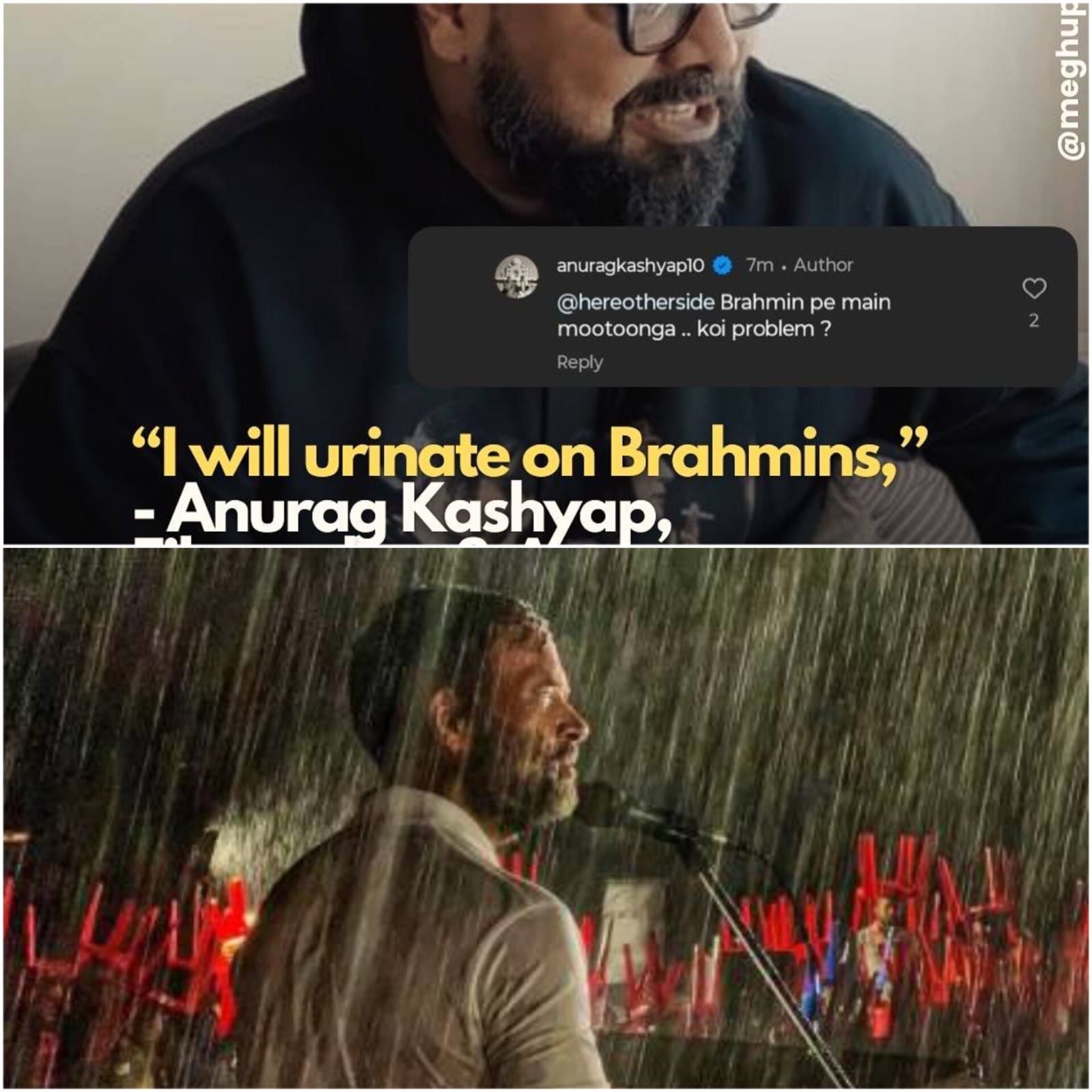 Anurag Kashyap Memes After Anurag Kashyap Went To Arnab Goswami's