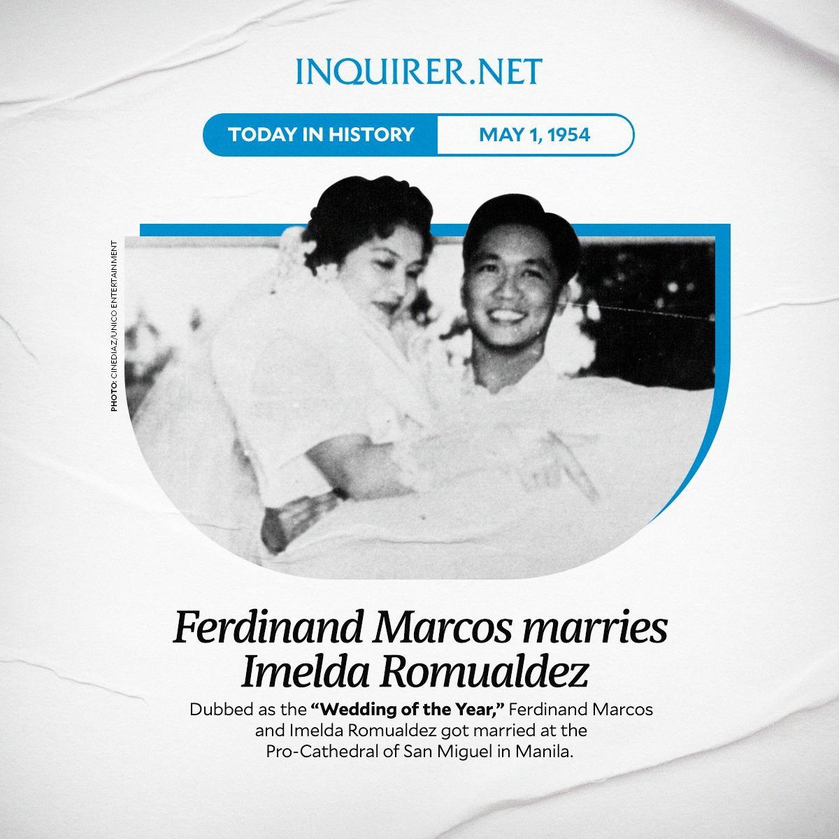 Marcos Imelda Wedding