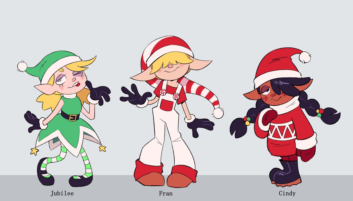 「im working on my christmas elf story lat」|🌈super kayのイラスト