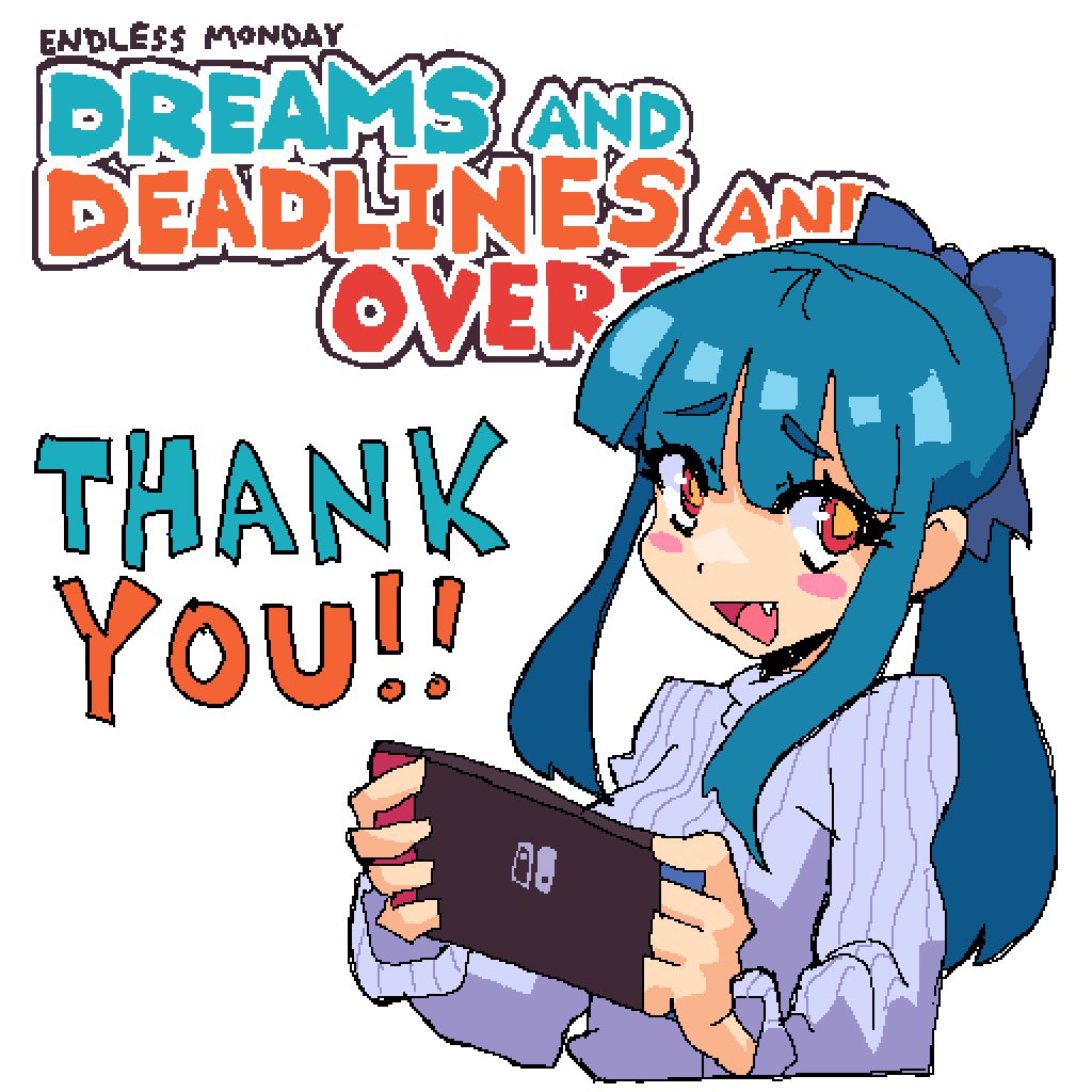 「Endless Monday: Dreams and Deadlines for the Nintendo Switch」hcnone | Endless Mondayの漫画