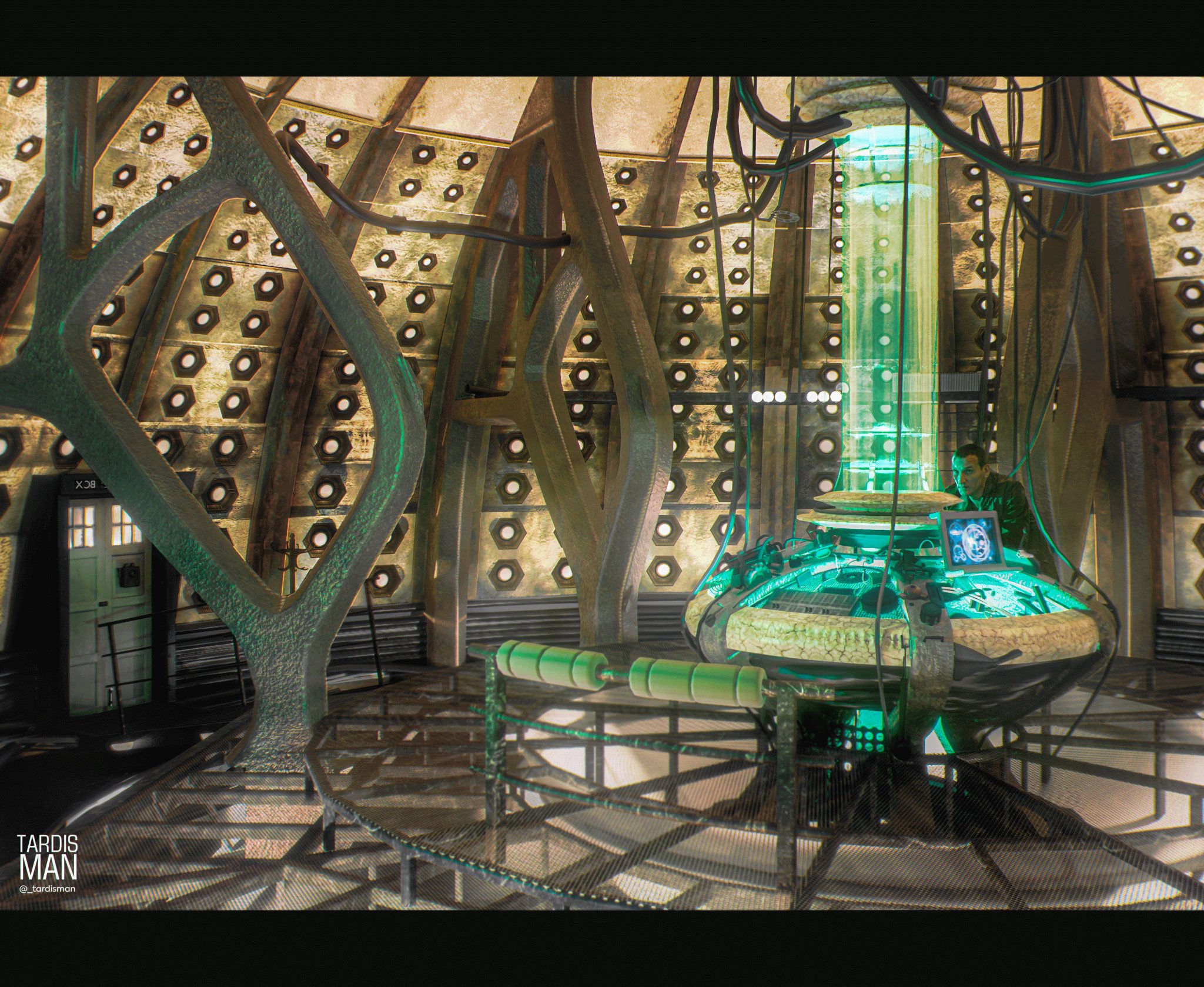 10th Doctor Tardis Interior